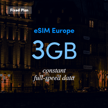 eSIM Europe, starting from $3.99 - Travelers’ best data plan